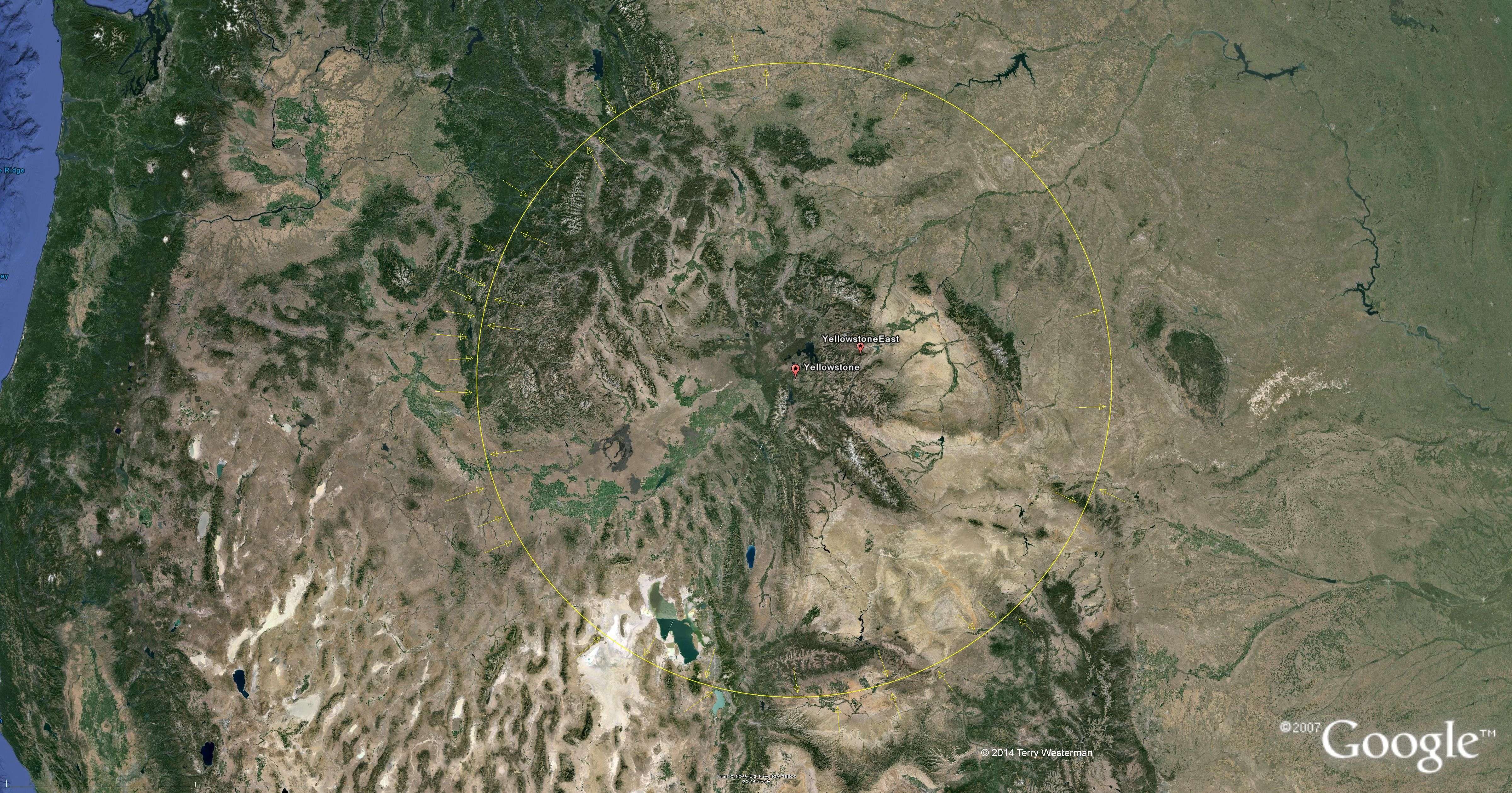Yellowstone Meteor Impact