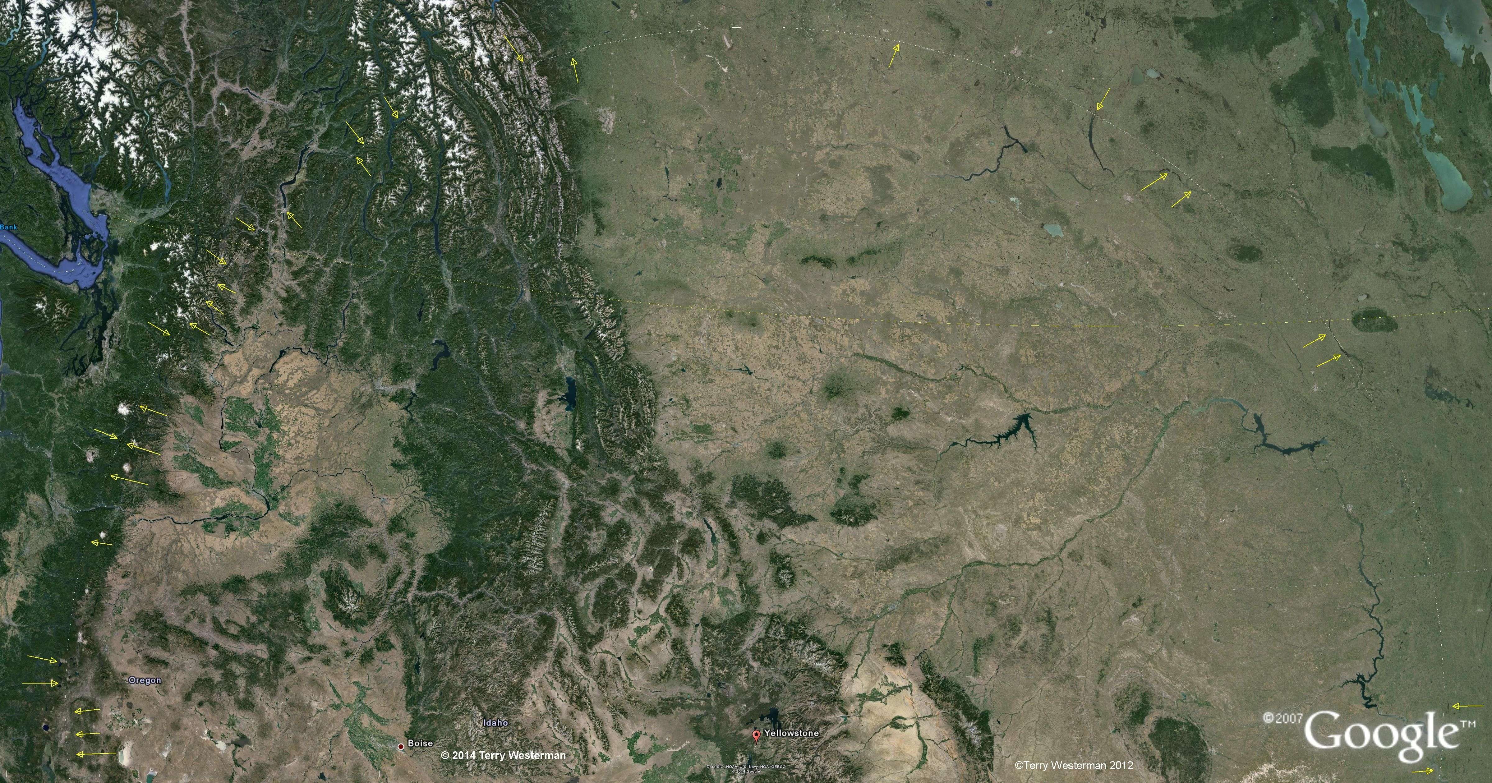 Yellowstone Meteor Impact