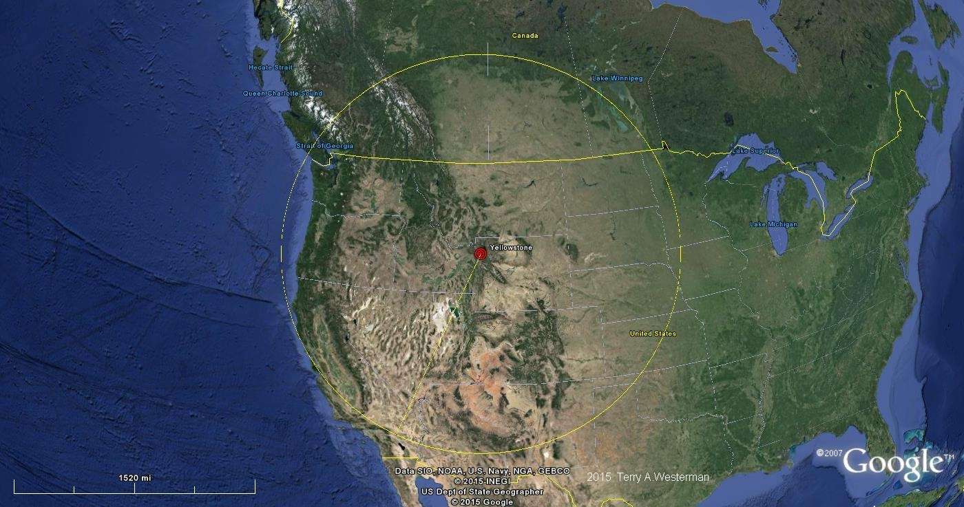 Yellowstone Meteor Impact